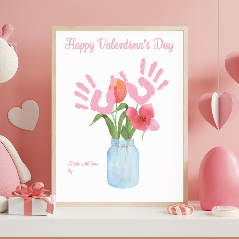 Handprint Keepsake - Etsy