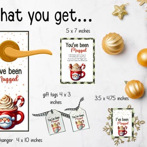 You've Been Mugged Christmas Printable Gift Exchange Game, Christmas ...