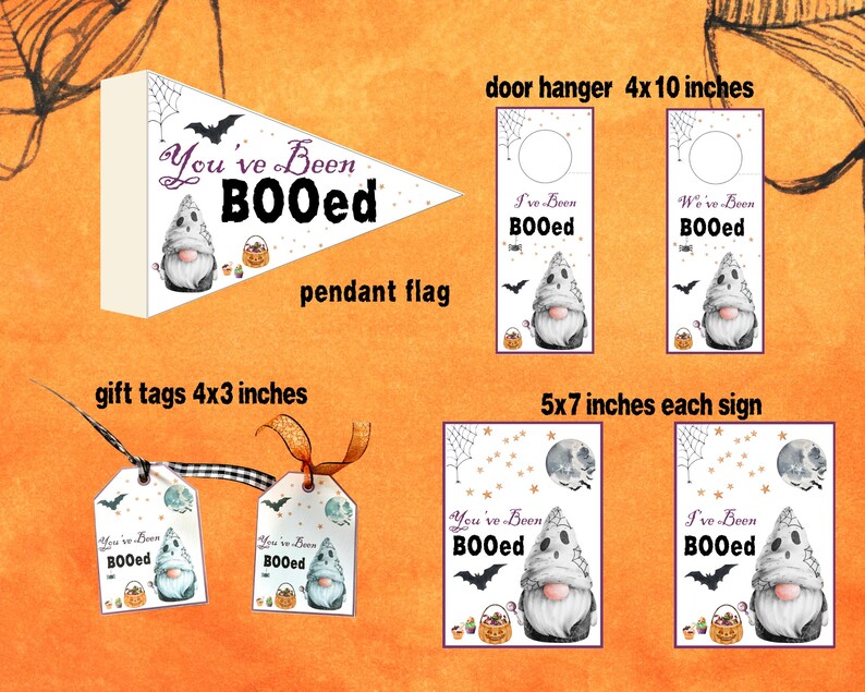 You've Been Booed Kit, Halloween Boo Basket, Boo Basket Tag, Boo Box ...