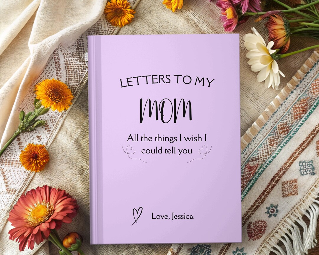 Custom Grief Journal Mom Memorial Journal Sympathy Loss Gift for Mom ...