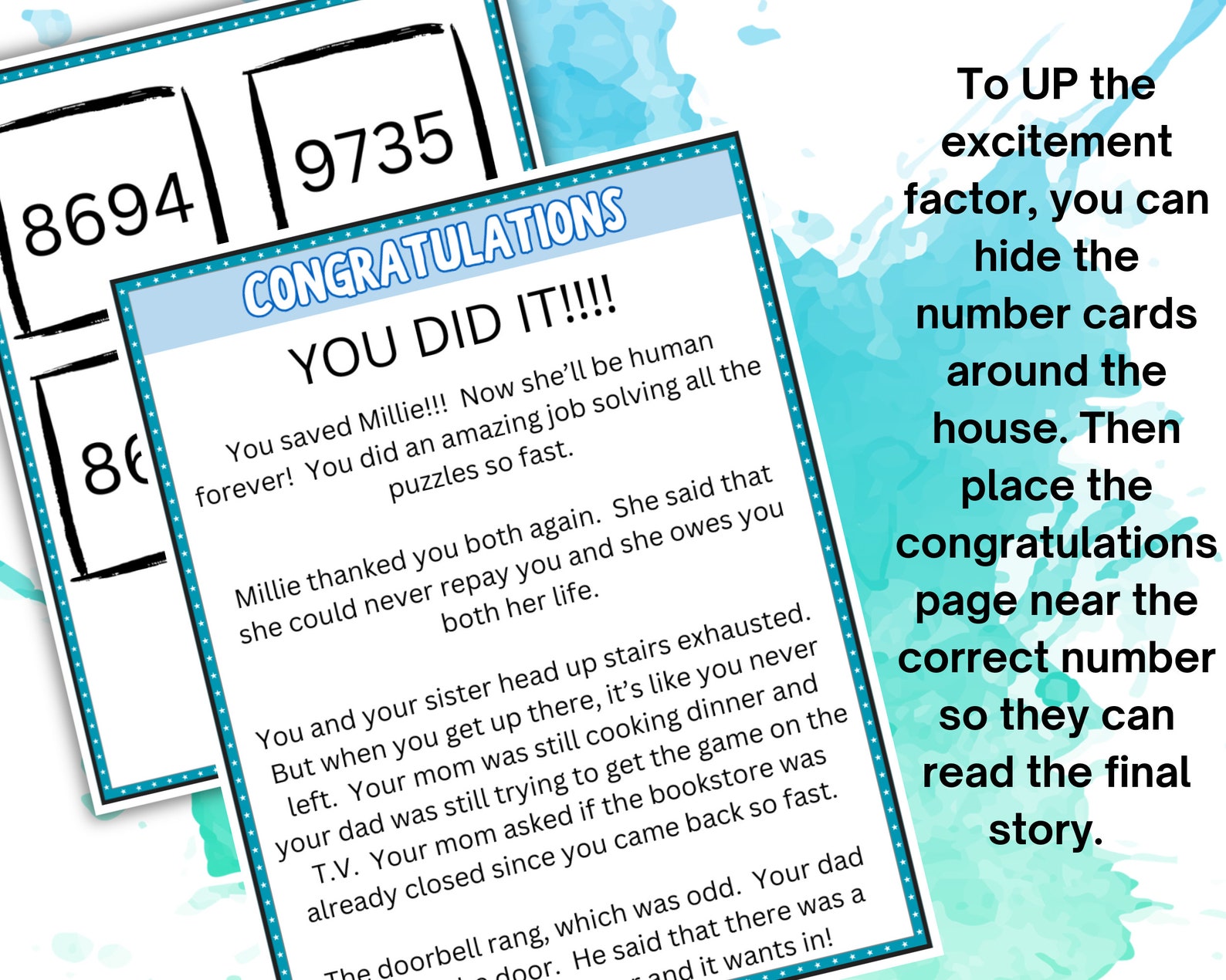 Escape Room for Kids, Printable Escape Room Kit, Library Escape Room ...