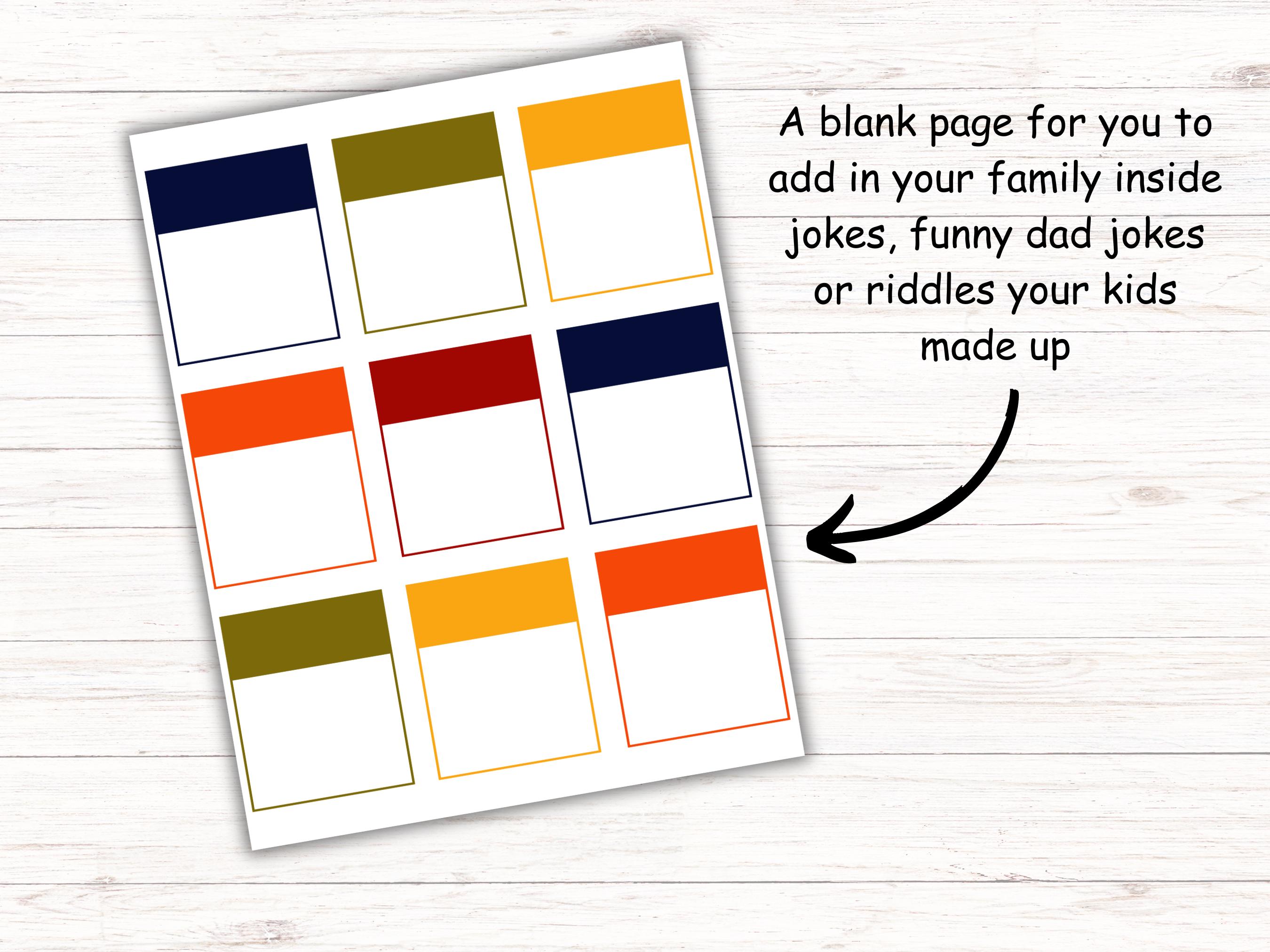 Thanksgiving Taboo Family Game, Thanksgiving Game Cards, Family ...
