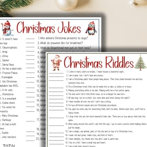 Christmas Riddles Game, Christmas Jokes for Kids, Christmas Trivia ...