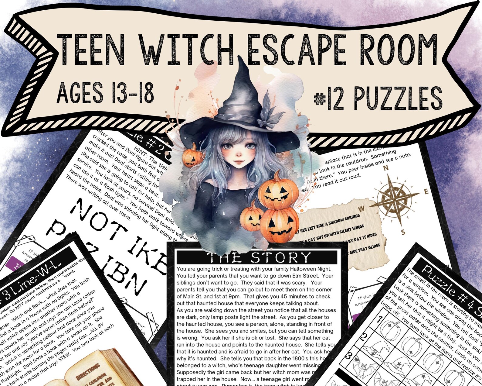Teen Witch Escape Room, Escape Room, Teen Escape Room, Teen Games ...