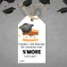 Graduation Gift Tag Grad Party Favor Graduation Thank You Smores Favor ...