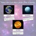 Planet Space Education Solar System Printable Flash Cards Learning ...