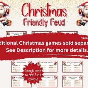 Christmas 5 Second Game, Christmas Party Game, Games for Christmas ...
