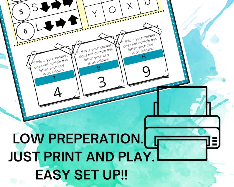 Escape Room for Kids, Printable Escape Room Kit, Library Escape Room ...