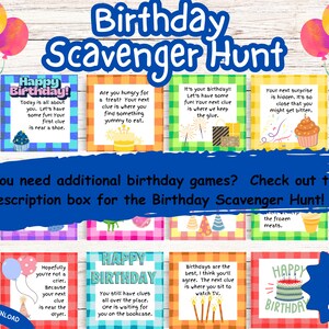 Birthday Countdown for Child Calendar Countdown for Birthday Coloring ...