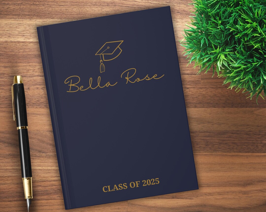 Personalized Graduation Guest Book Memory Keepsake Gift for the ...