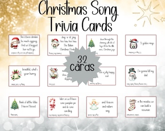 Christmas Song Trivia, Christmas Carol Trivia, Christmas Song Game ...