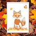 Fall Handprint Art, Woodland Animal Handprint Craft Preschool Activity ...