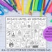 Birthday Countdown for Child Calendar Countdown for Birthday Coloring ...