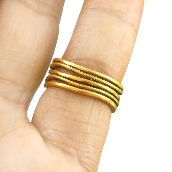 Multi Layer Ring - Etsy