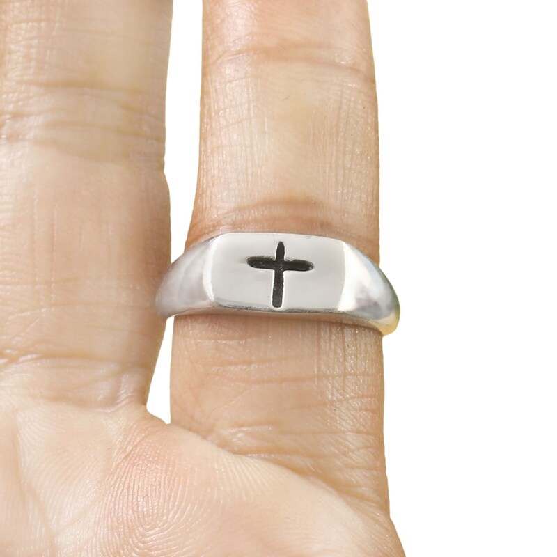 Cross Ring - Etsy