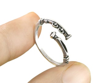 Flute Ring, Adjustable Ring, Flute Jewelry, Music Ring, Music Lovers ...