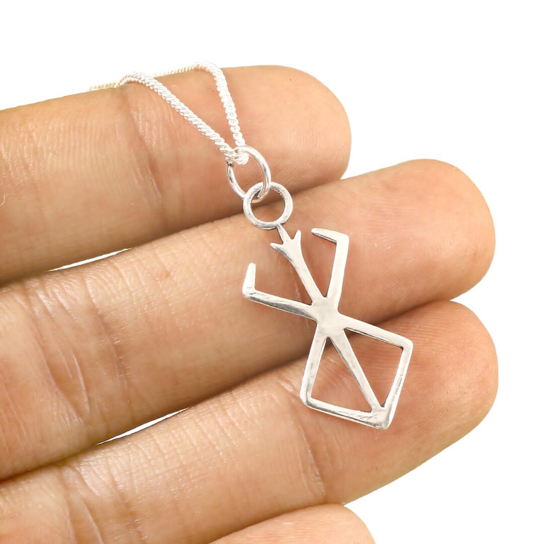 Berserker Rune Stainless Steel Pendant Necklace or Earrings. Brand of ...
