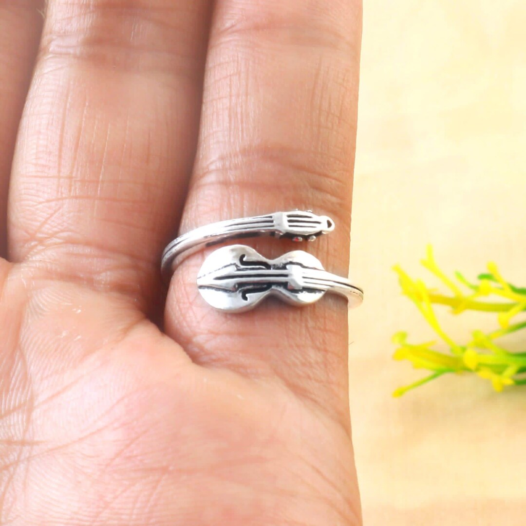 Cello Ring, Adjustable Ring, Cello Jewelry, Music Ring, Music Lovers ...