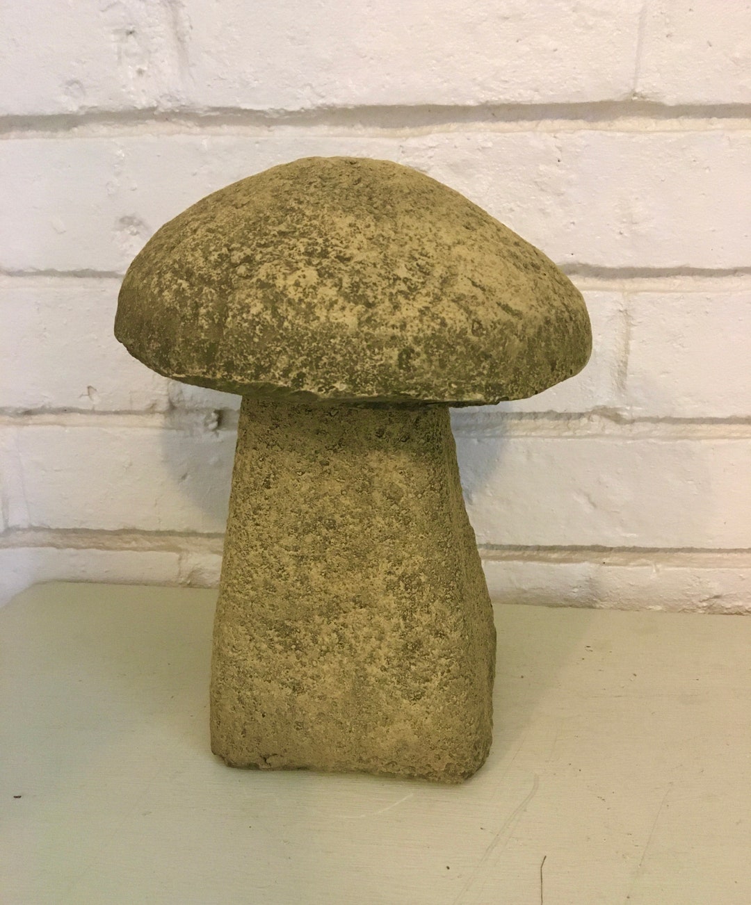 Memorial Stone Toadstool/staddle Stone. Handmade Incorporating Pet ...