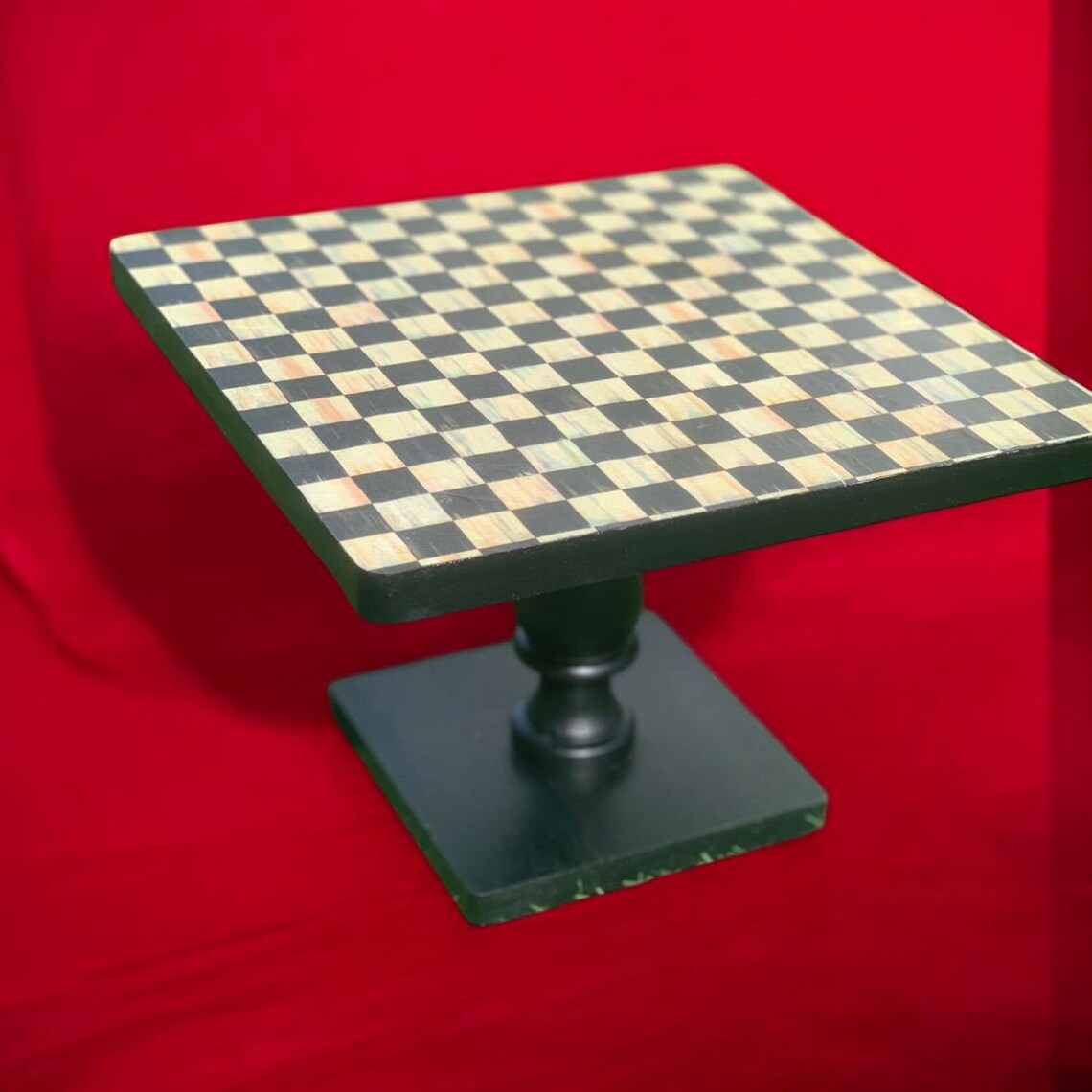 Square Wooden Cake Stand, Cake Table, Pedestal Cake Stand,presentation ...