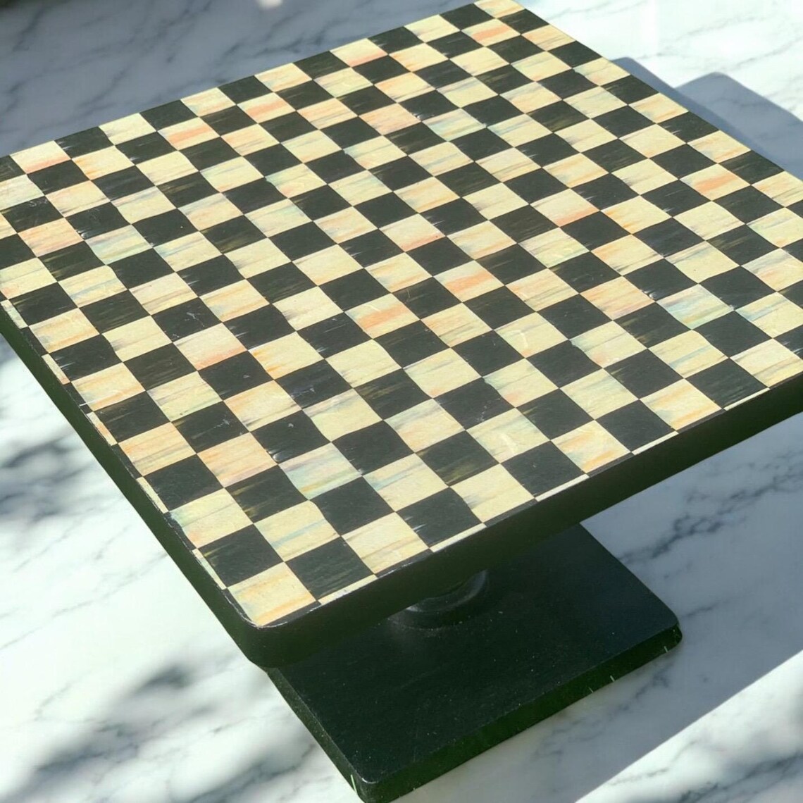 Square Wooden Cake Stand, Cake Table, Pedestal Cake Stand,presentation ...