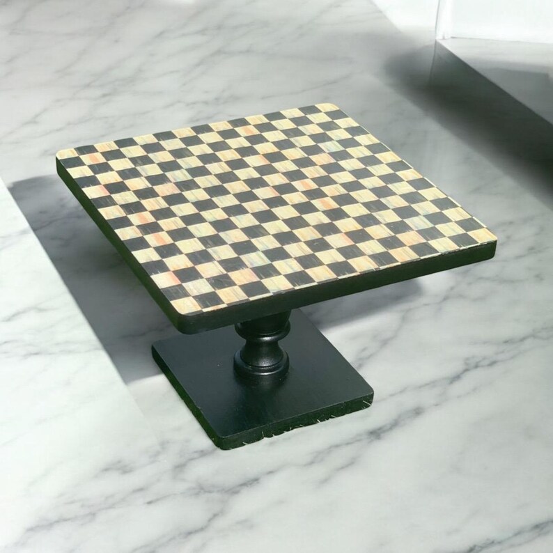 Square Wooden Cake Stand, Cake Table, Pedestal Cake Stand,presentation ...