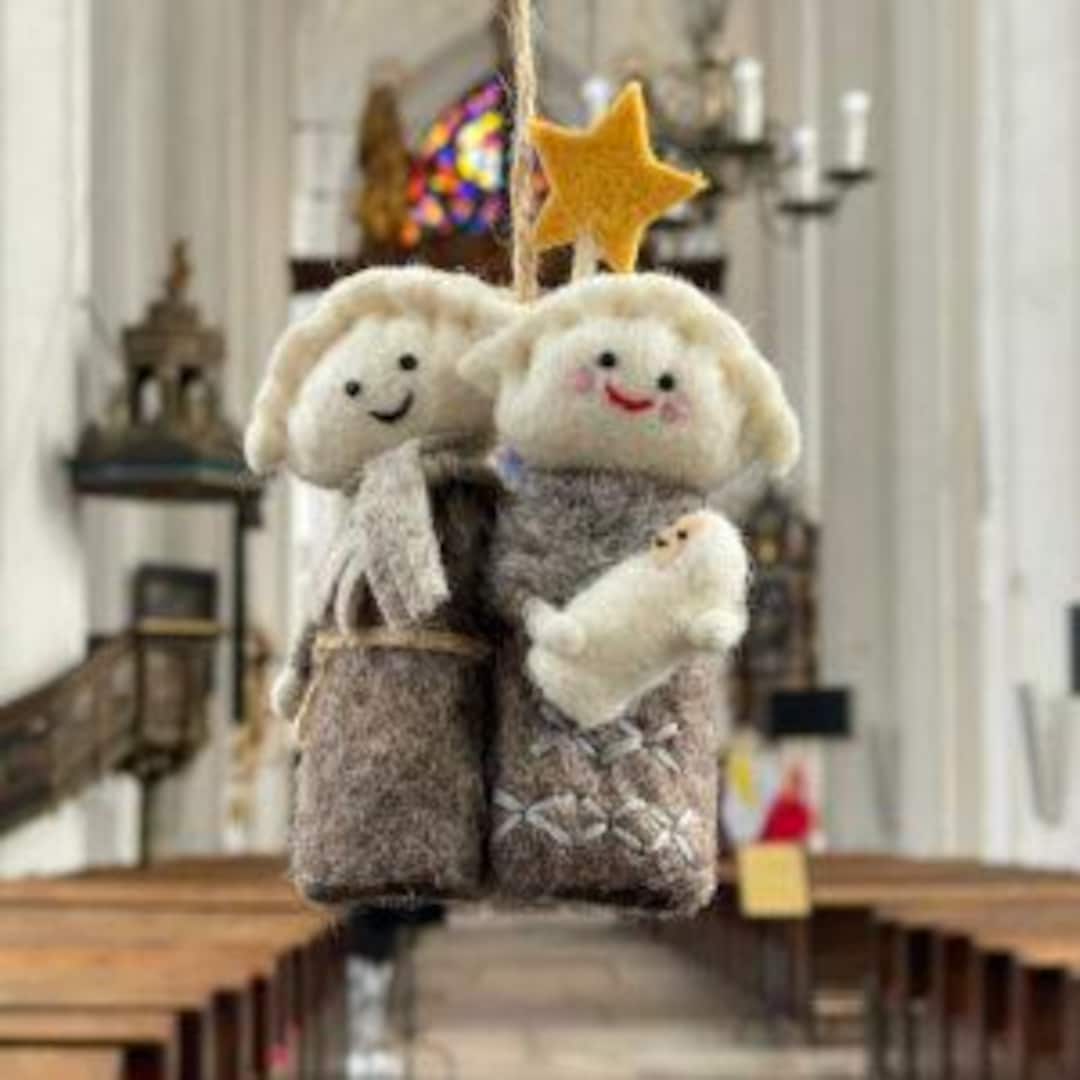 Holy Family Pierogi Ornament - Etsy