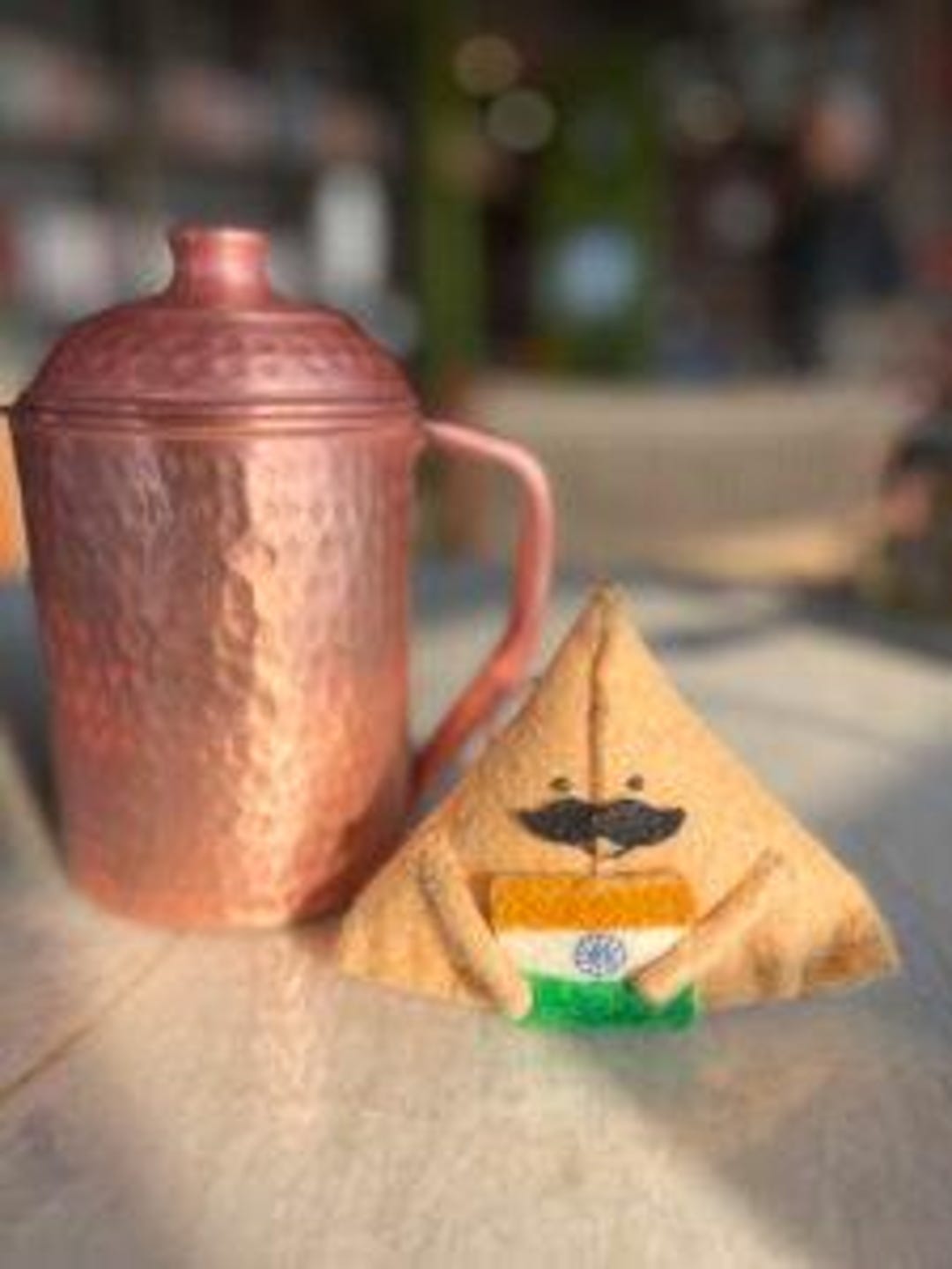 India Flag Samosa Ornament - Etsy