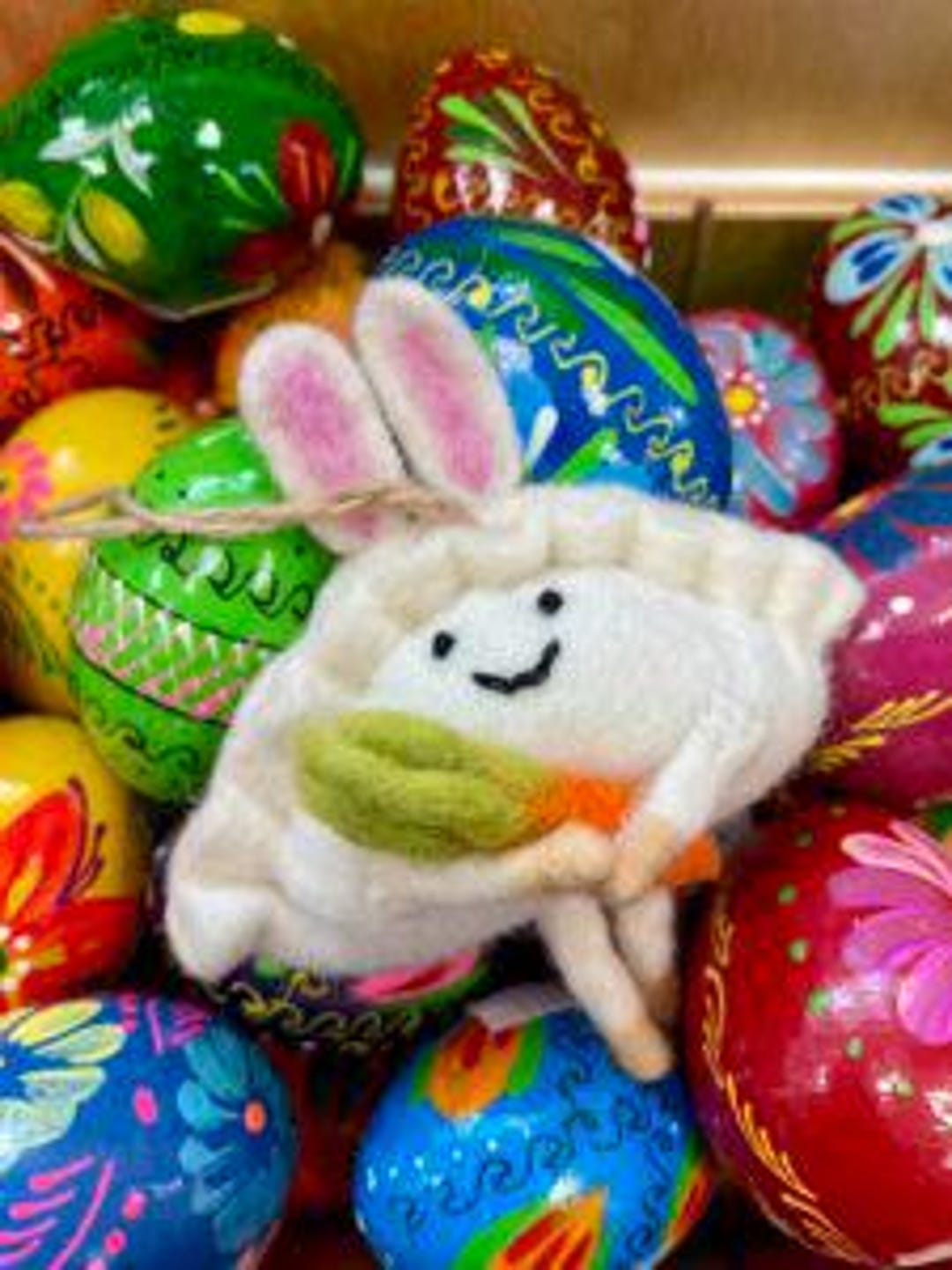 Easter Bunny Pierogi Ornament - Etsy