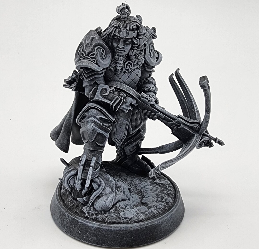 Dwarf Archer Sculpture Fantasy Figure Lover Gift Christmas - Etsy