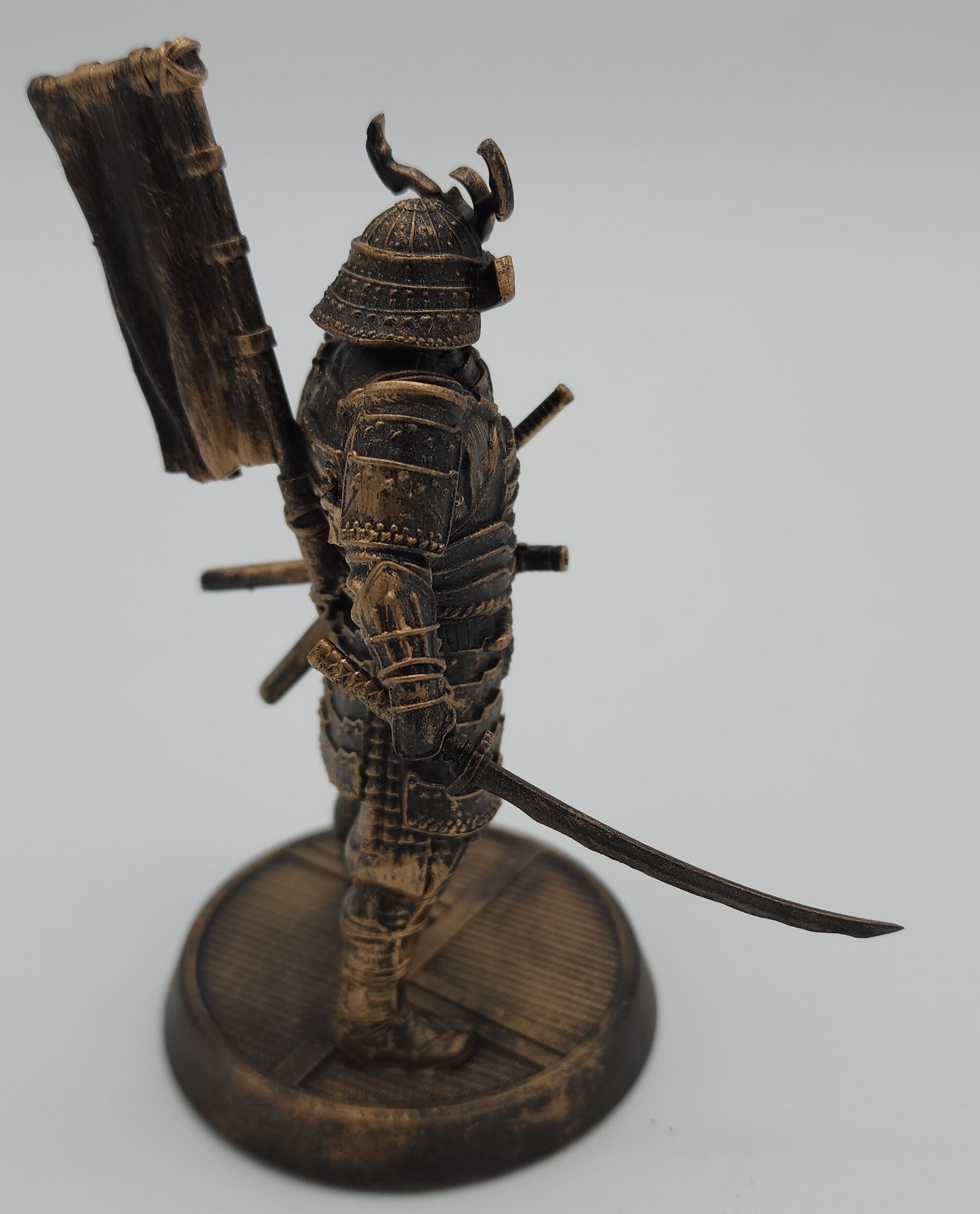 Samurai Warrior Sculpture, Fantasy Figure, Lover Gift, Christmas Gift ...