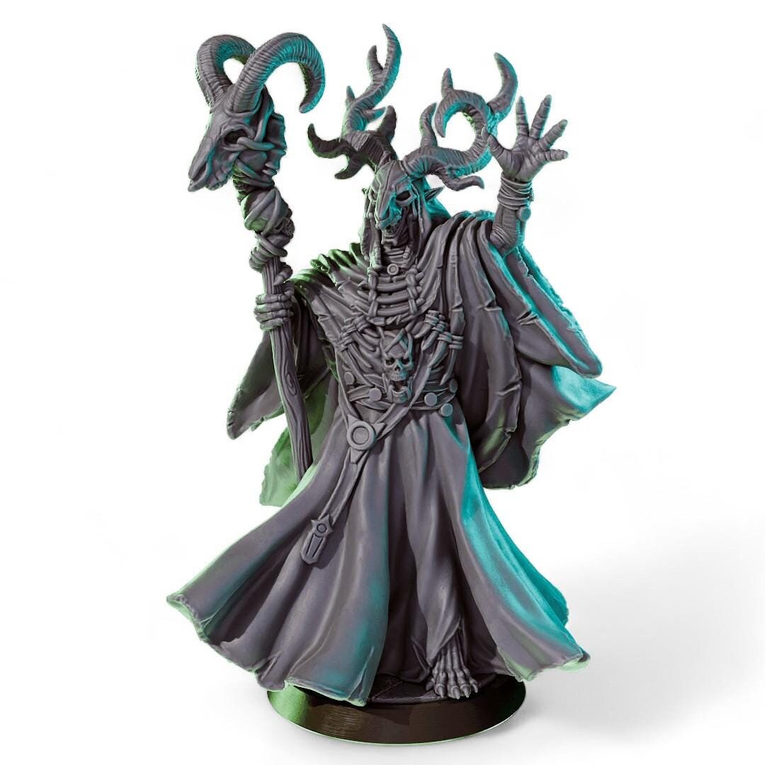 Cultist Leader Sculpture, Statue, Fantasy Figure, Dungeons and Dragons ...