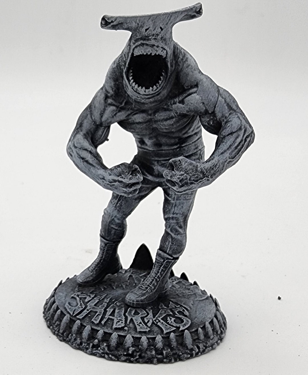 Street Sharks Jab Sculpture, Fantasy Figure, Dungeons and Dragons ...