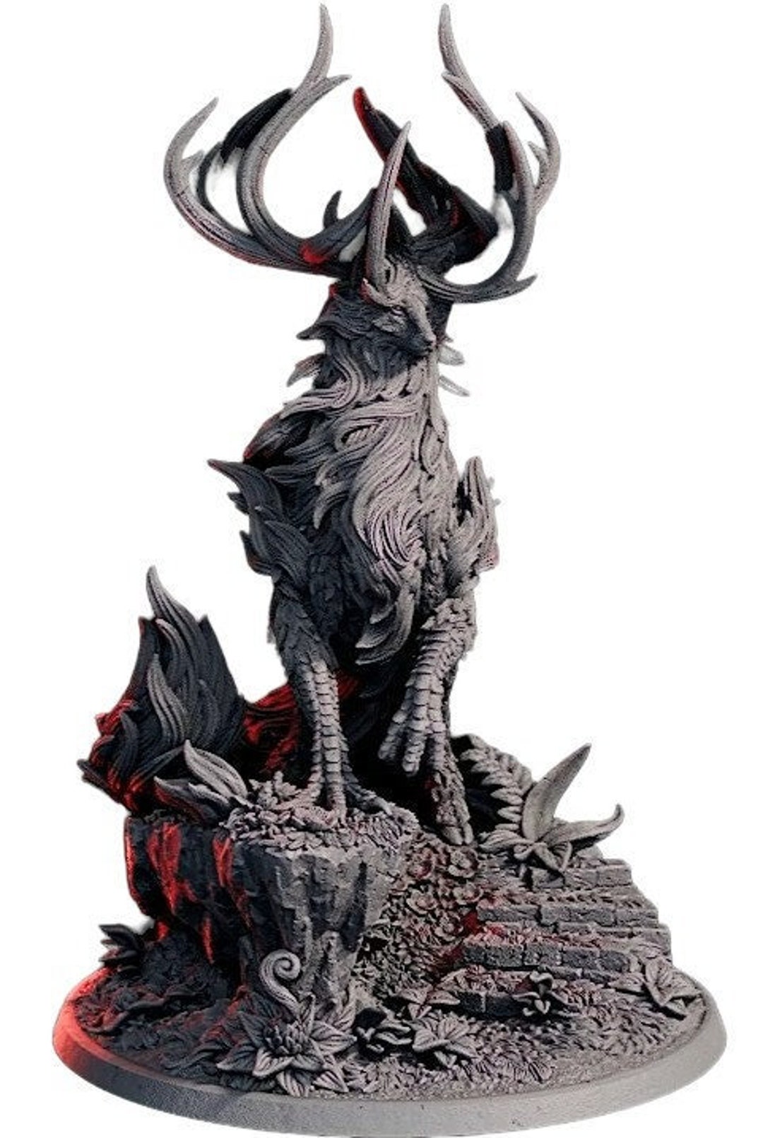 Enchanted Forest Calopus Sculpture, Statue, Fantasy Figure, Dungeons ...