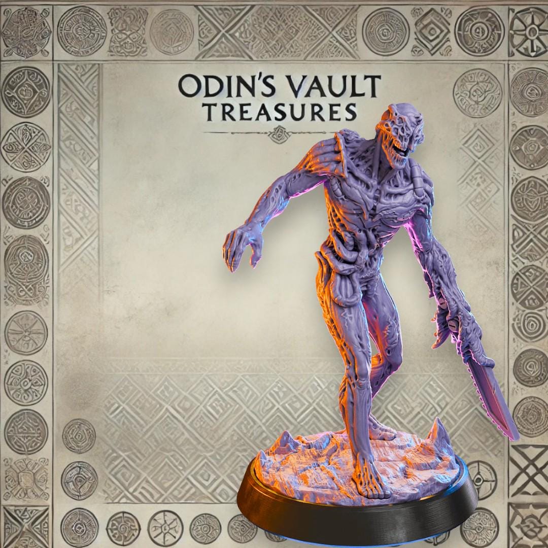 Dnd Cabal Infantry Fantasy Miniature Custom Sizes Dungeons and Dragons ...