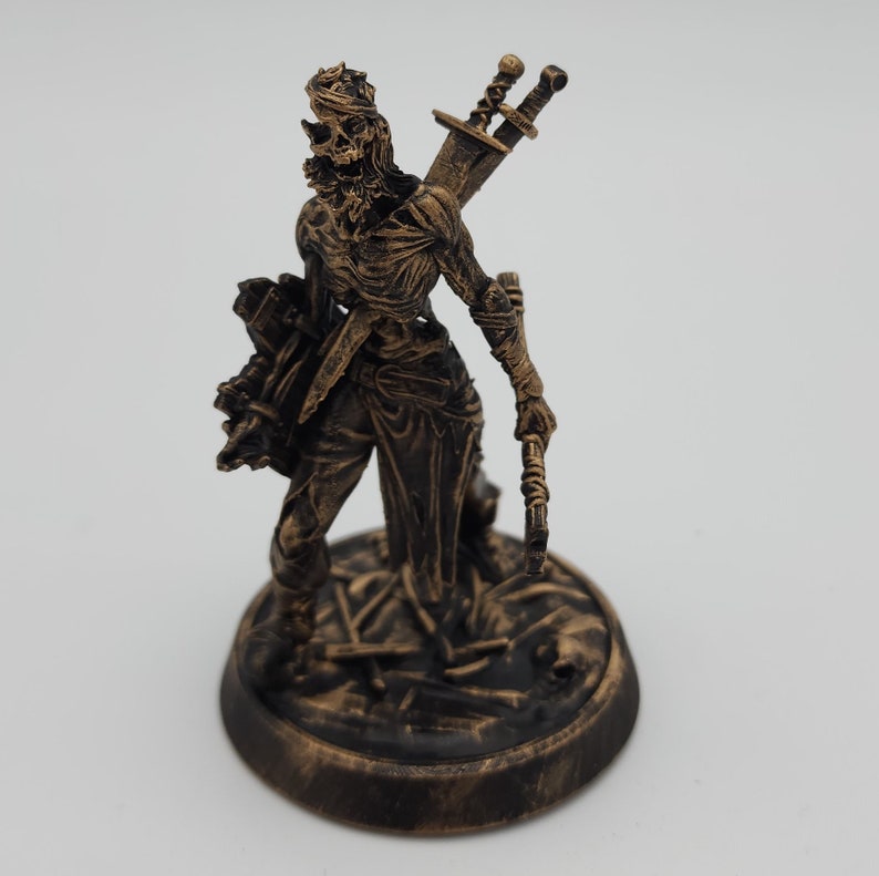 Undead Army 9 Figures Sculpture, Miniature, Dungeon and Dragon ...