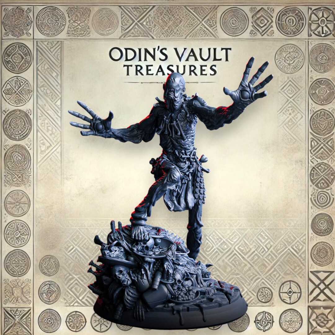 Custom the Pale Man 3D Printed Statue or Miniature Personalized Resin ...