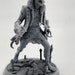 Corrupted Dwarf 3D Printed Resin Miniature 4K Statue, Hand-painted ...