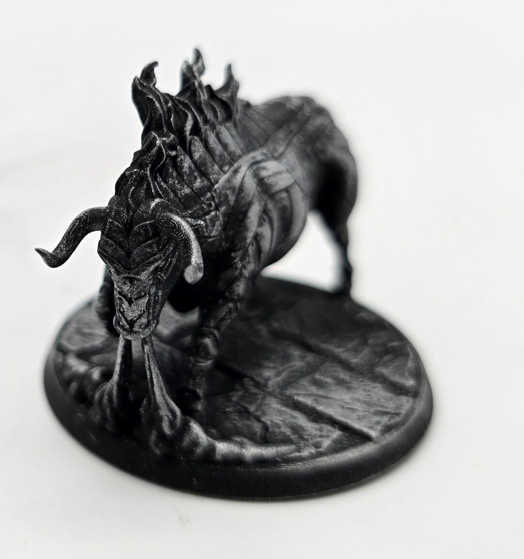 Iron Bull Sculpture, Fantasy Figure, Dungeons and Dragons Fantasy RPG ...