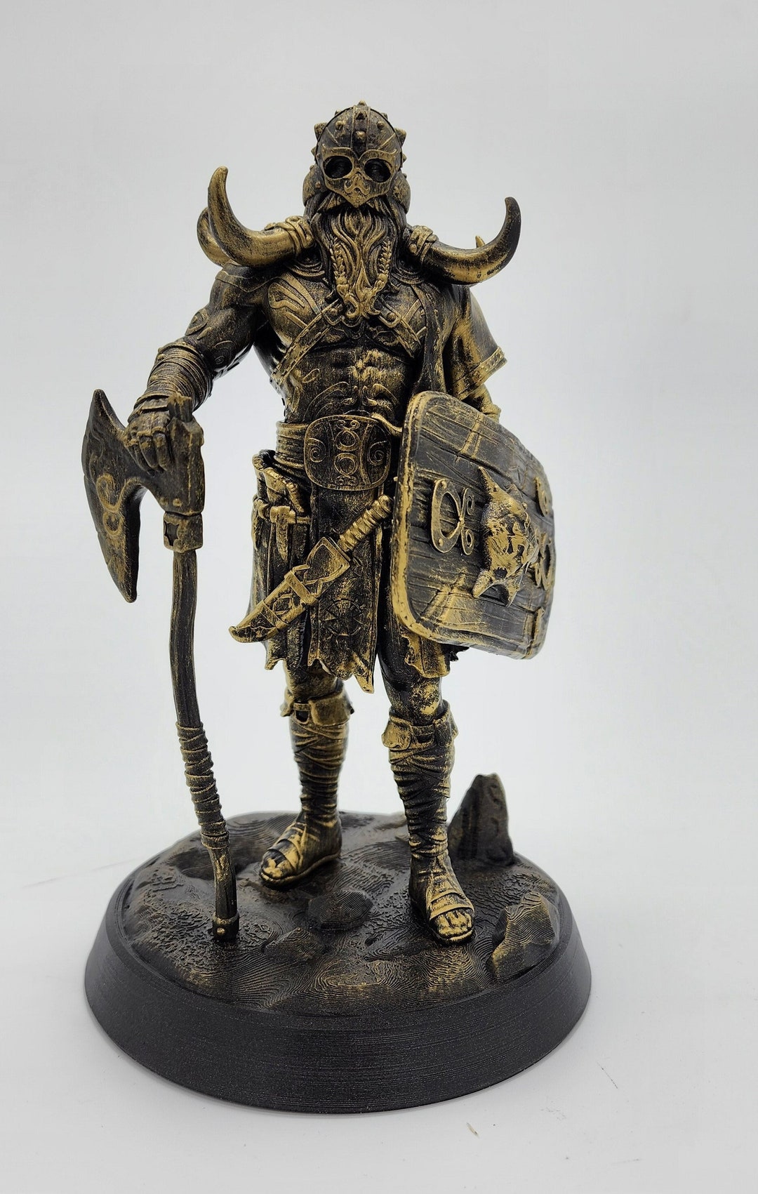 Viking Mammoth Raider Sculpture, Nordic Figure, Lover Gift, Christmas ...