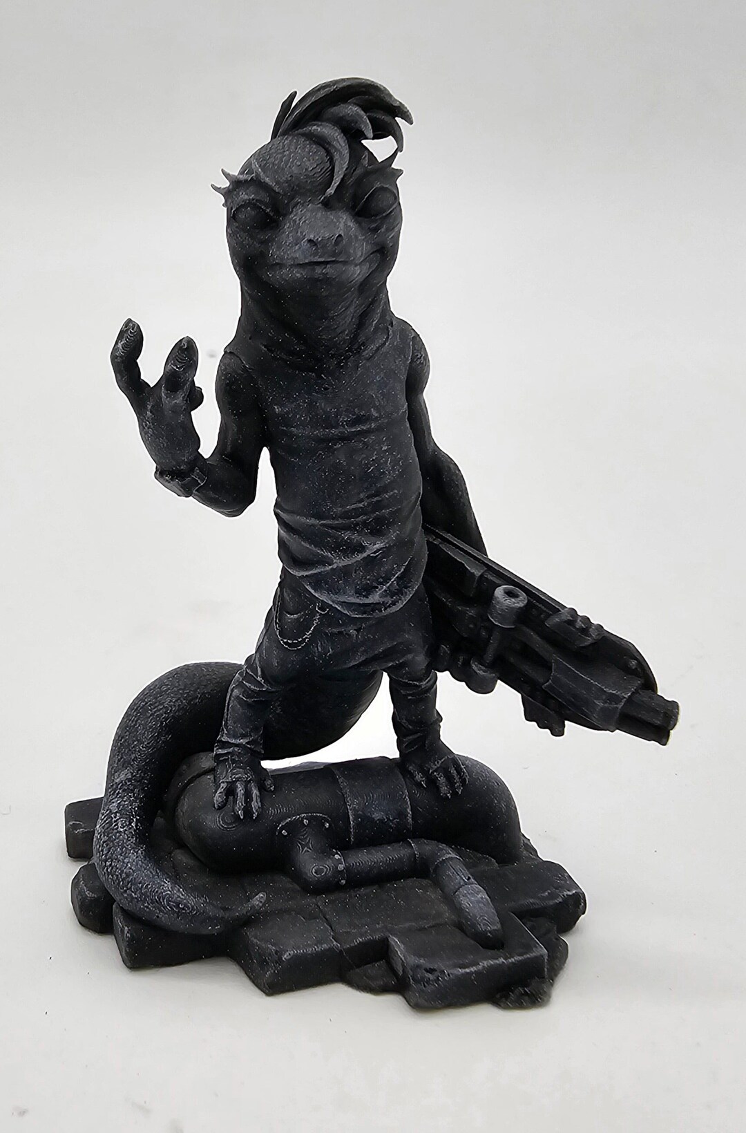 TMNT Mondo Gecko Sculpture, Fantasy Figure, Dungeons and Dragons ...