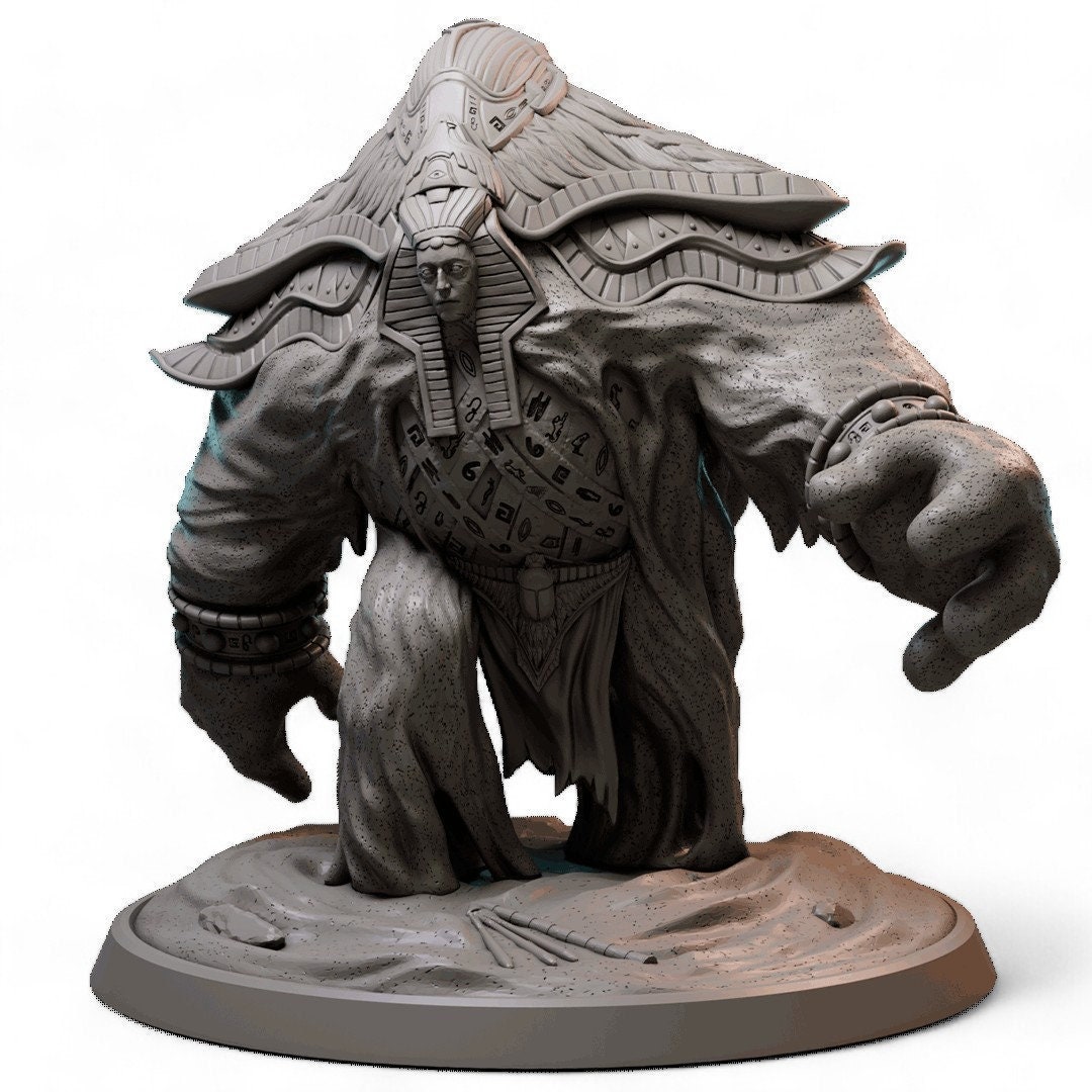 Egyptian Sphinx Sand Monster Statue, Fantasy Figure, Dnd Miniature ...