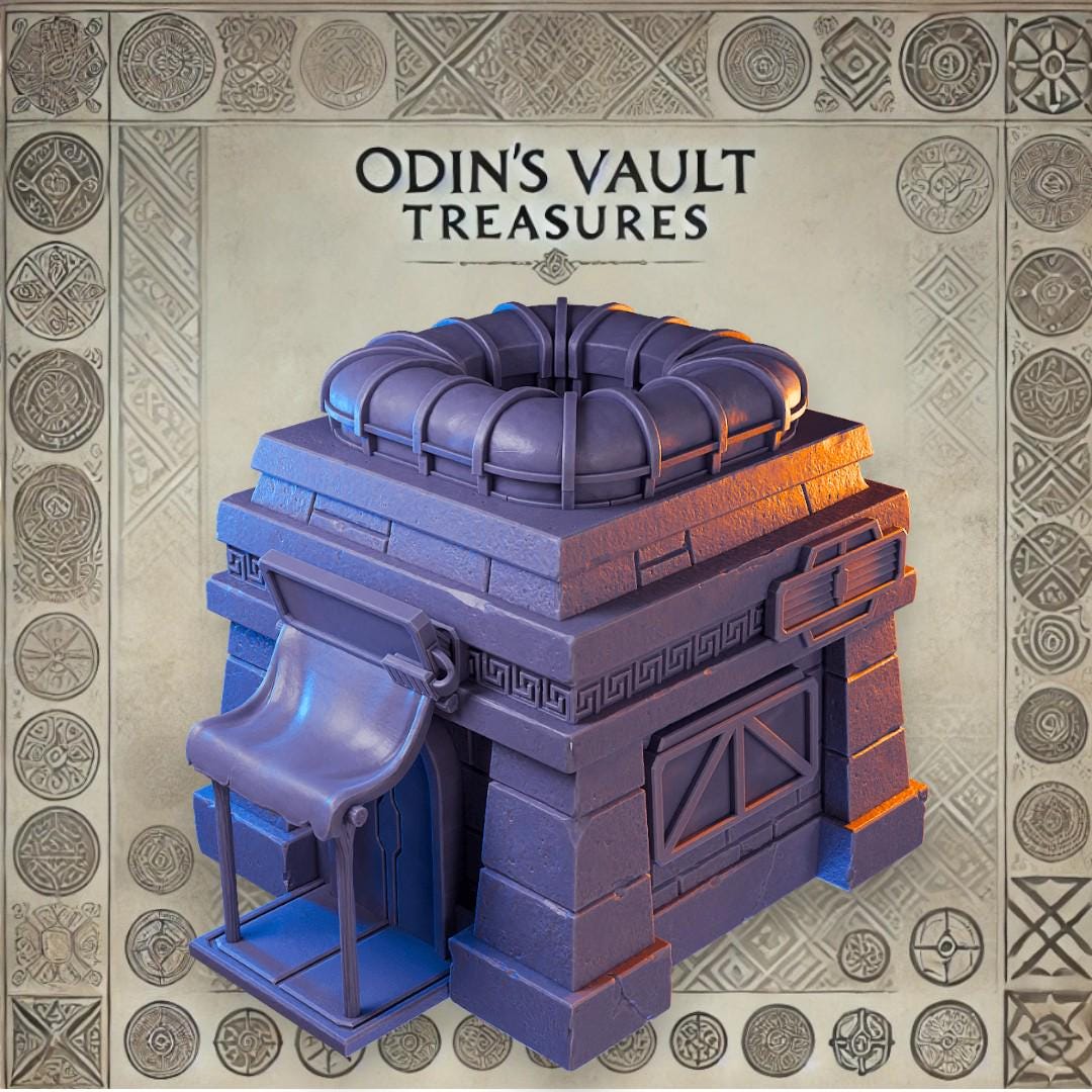 Dnd Building Outpost Fantasy Miniature Custom Sizes Warhammer Miniature ...