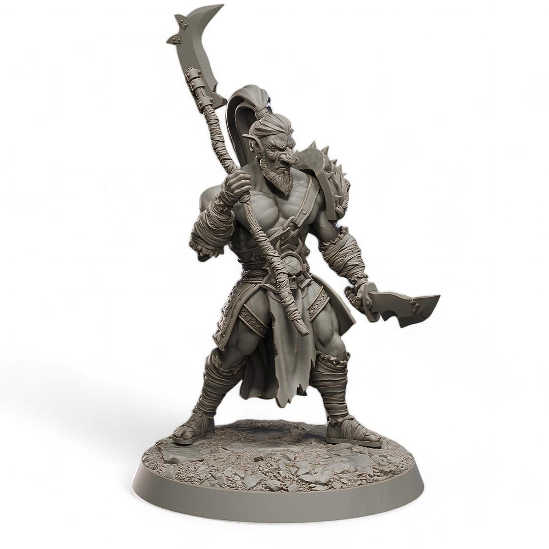 Dnd Goblin Horde Miniature Fantasy Miniature Custom Sizes Dungeons and ...