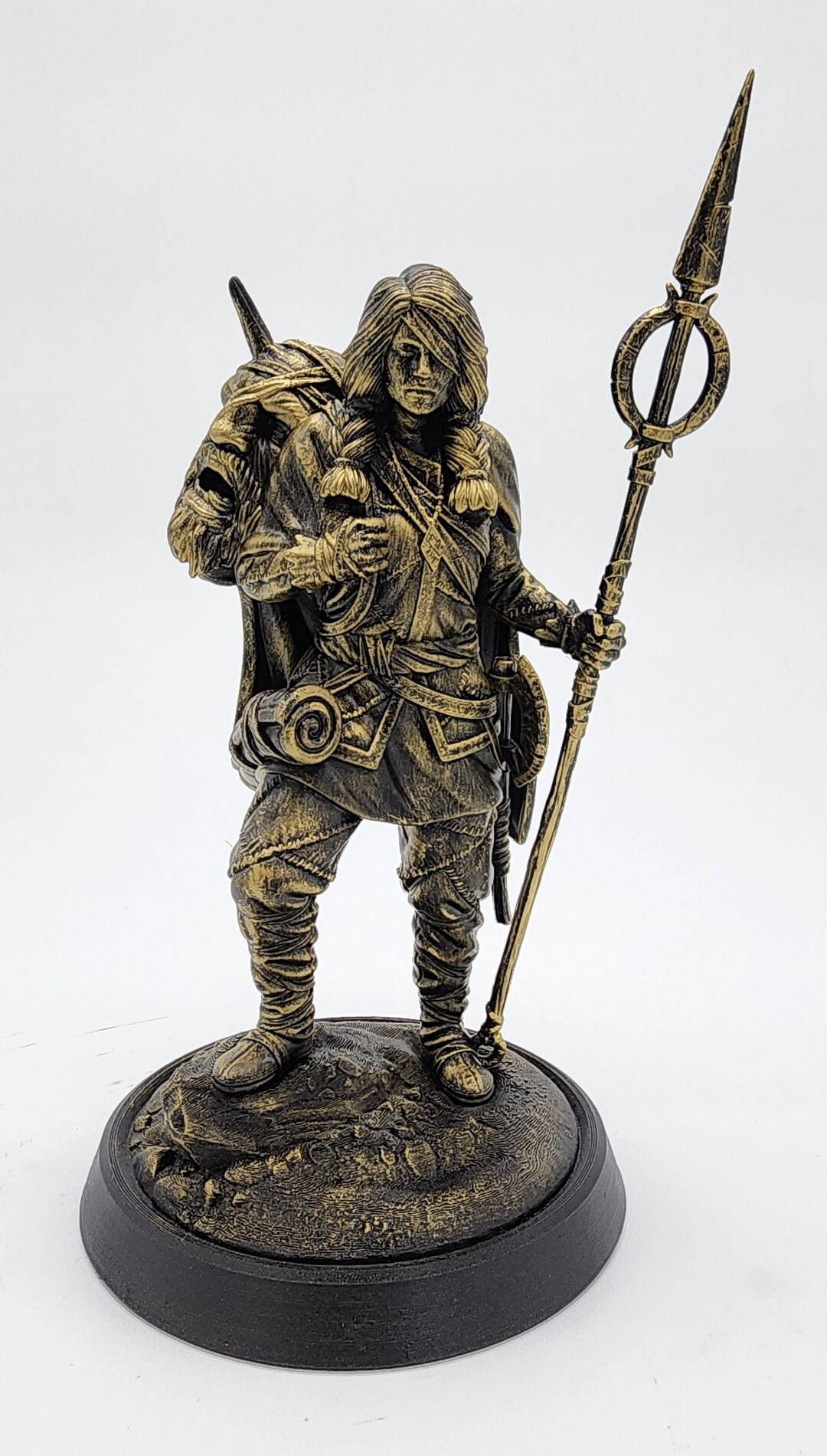 Helga the Giant Slayer Viking Sculpture Nordic Figure Lover - Etsy