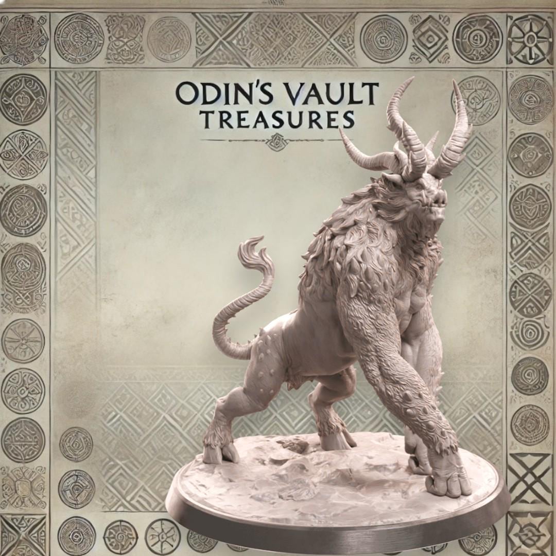 Hog Monster 3D Printed Miniature Tabletop RPG Mini Dnd Mini Fantasy ...