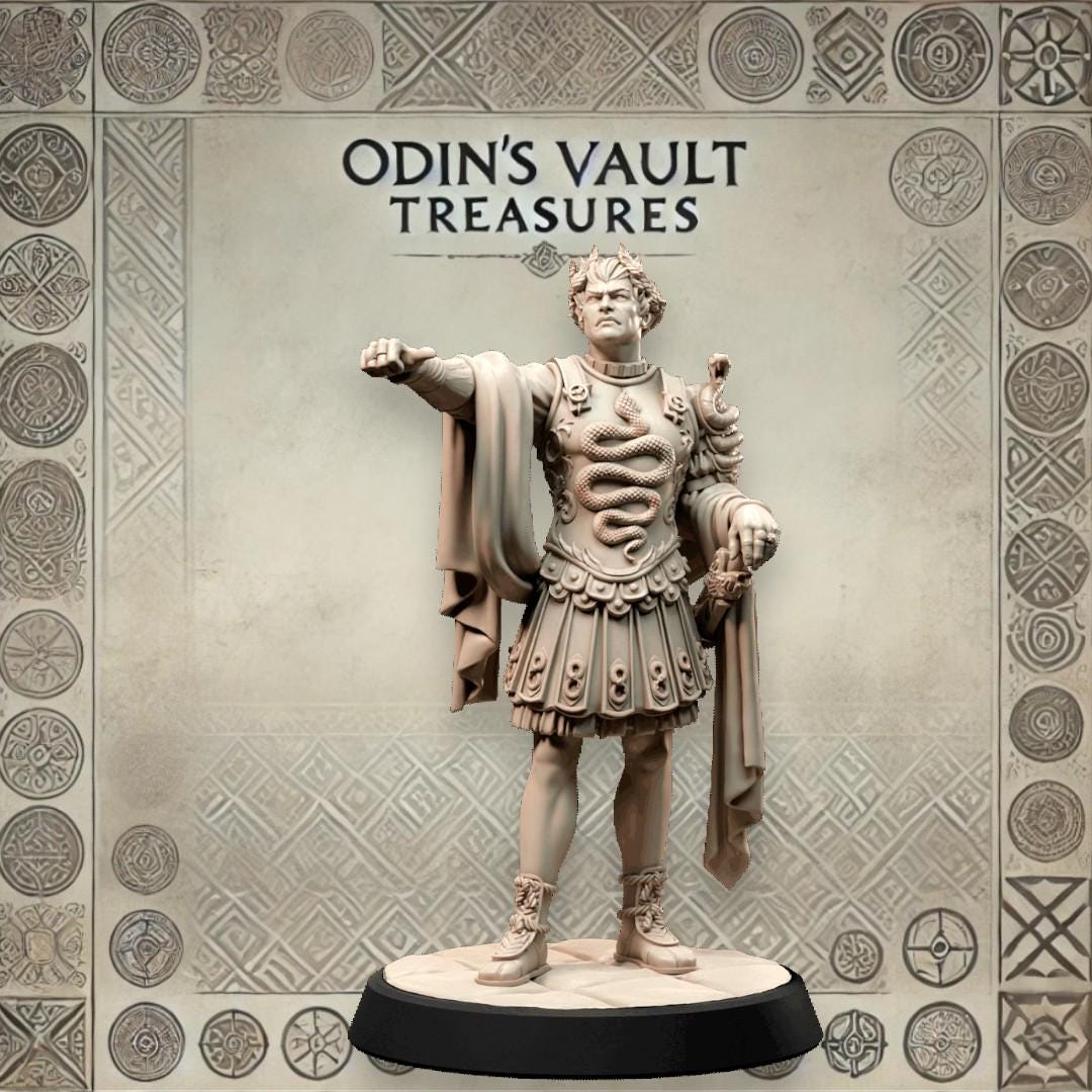 Colosseum Judge 3D Printed Miniature Tabletop Figures Dnd, Warhammer ...