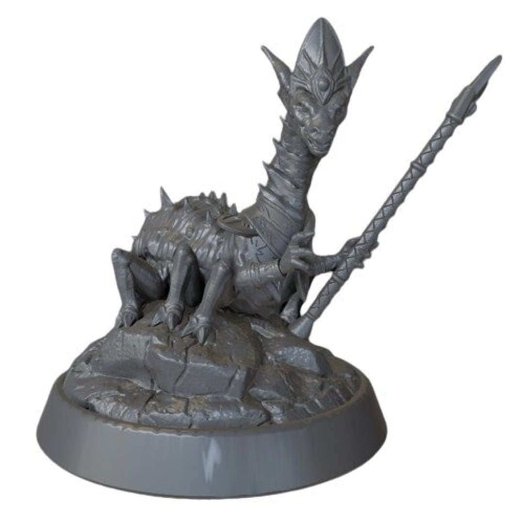 Draco Guard Sculpture, Fantasy Figure, Dungeons and Dragons Fantasy RPG ...