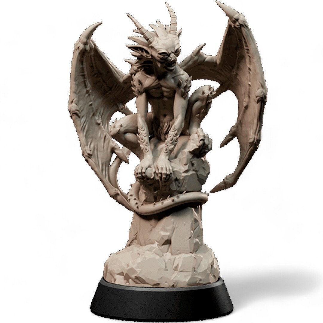 Demon Scout, Statue, Fantasy Figure, Dungeons and Dragons Fantasy RPG ...