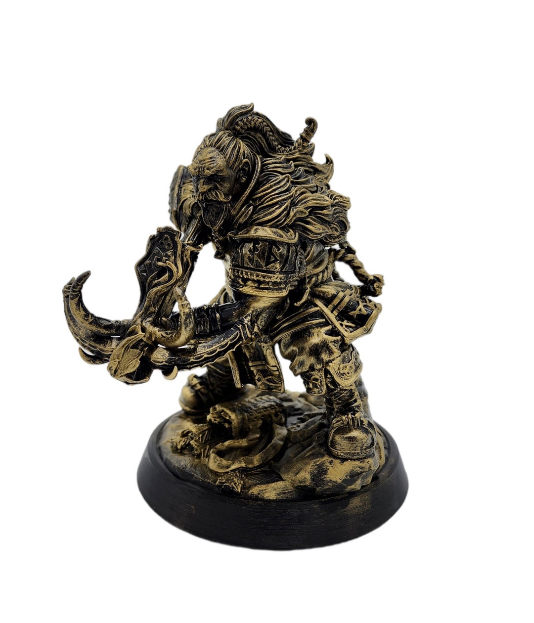 Dwarf Archer Sculpture, Fantasy Figure, Lover Gift, Christmas Gift ...